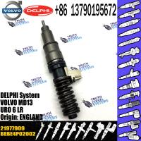 China Direct Sale Diesel Fuel Injector 21977909 BEBE4P02002 For VOL MD13 EURO 6 LR for sale