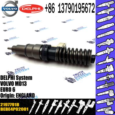 China Direct Sale Diesel Fuel Injector 21977918 BEBE4P02001 For VOL MD13 EURO 6 for sale