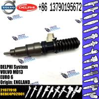 China Direct Sale Diesel Fuel Injector 21977918 BEBE4P02001 For VOL MD13 EURO 6 for sale