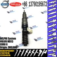 China Direct Sale Diesel Fuel Injector 21977918 22254576 BEBE4P03001 For VOL MD13 EURO 6 for sale
