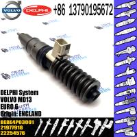 China Direct Sale Diesel Fuel Injector 21977918 22254576 BEBE4P03001 For VOL MD13 EURO 6 for sale
