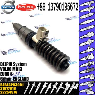 China Direct Sale Diesel Fuel Injector 21977918 22254576 BEBE4P03001 For VOL MD13 EURO 6 for sale