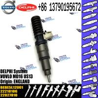 China Diesel Fuel Injector 22218106 BEBE5L14001 BEBE5L12001 BEBE5L14101 2271795 E3.5 for VOLV MD16 US14  GREENHOUSE GAS for sale