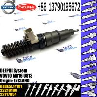 China Diesel Fuel Injector 22218106 BEBE5L14001 BEBE5L12001 BEBE5L14101 2271795 E3.5 for VOLV MD16 US14  GREENHOUSE GAS for sale