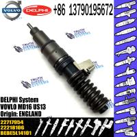 China Common Rail Diesel Fuel Injector 21458369 22499124 22717954 For VOL D13 D16 Engine for sale