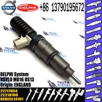 China Common Rail Diesel Fuel Injector 21458369 22499124 22717954 For VOL D13 D16 Engine for sale