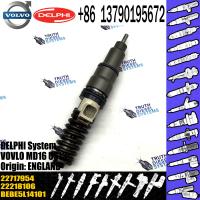 China Common Rail Diesel Fuel Injector 21458369 22499124 22717954 For VOL D13 D16 Engine for sale