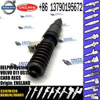 China High quality Diesel Electronic Unit Injector BEBE4L16001 22479124 for VOL D13 for sale