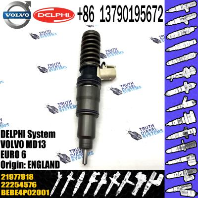 China Direct Sale Diesel Fuel Injector 21977918 BEBE4P02001 For VOL MD13 EURO 6 for sale
