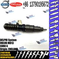 China Direct Sale Diesel Fuel Injector 21977918 BEBE4P02001 For VOL MD13 EURO 6 for sale