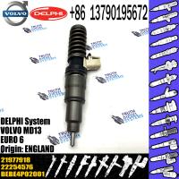 China Direct Sale Diesel Fuel Injector 21977918 BEBE4P02001 For VOL MD13 EURO 6 for sale