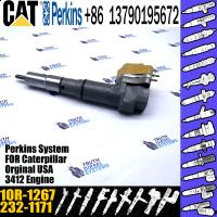 China High quality common rail fuel injector 232-1171 10R1267 10R-1267 with stock available and fast delivery for sale
