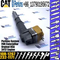 China High quality common rail fuel injector 232-1171 10R1267 10R-1267 with stock available and fast delivery for sale