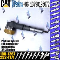 China High quality common rail fuel injector 232-1171 10R1267 10R-1267 with stock available and fast delivery for sale