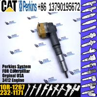 China High quality common rail fuel injector 232-1171 10R1267 10R-1267 with stock available and fast delivery for sale