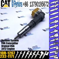China High quality common rail fuel injector 232-1171 10R1267 10R-1267 with stock available and fast delivery for sale