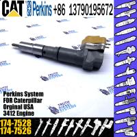 China 3412E Engine Diesel Injector 174-7526 232-1183 Common Rail Injector 174-7528 for sale