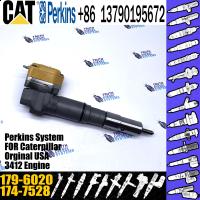 China JIsion Diesel 3412E Engine Fuel Injector 174-7528 20R-4148 179-6020 for sale