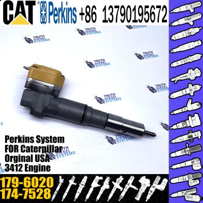 China JIsion Diesel 3412E Engine Fuel Injector 174-7528 20R-4148 179-6020 for sale