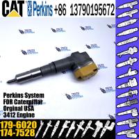 China JIsion Diesel 3412E Engine Fuel Injector 174-7528 20R-4148 179-6020 for sale