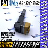 China JIsion Diesel 3412E Engine Fuel Injector 174-7528 20R-4148 179-6020 for sale