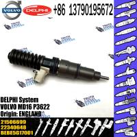 China New Diesel Fuel Injector 21569191 for VOL Del-phi 20972225 BEBE4D16001 BEBE4N01001 for D11C 21506699 21569191 2150669 for sale
