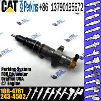 China Factory Supply C7 diesel fuel engine injector 243-4502 10R-4761 for cat excavator for sale