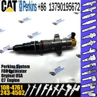 China Factory Supply C7 diesel fuel engine injector 243-4502 10R-4761 for cat excavator for sale