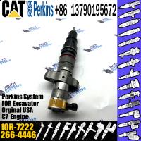 China For E336D E330D Excavator Parts CAT C7 C9 Engine Diesel Fuel Injector assy 266-4446 387-9433 3879433 10R7222 10R-7222 for sale