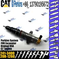 China GAMEN Brand New Diesel Fuel Injector 20R-1260 241-3400 For Excavator C7 Engine for sale