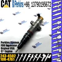 China WEIYUAN warranty guaranteed factory price C7 Common Rail Injector 10R-4761 243-4502 For CAT engine for sale