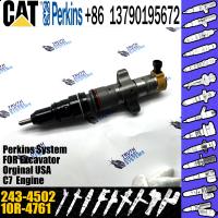 China WEIYUAN warranty guaranteed factory price C7 Common Rail Injector 10R-4761 243-4502 For CAT engine for sale