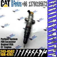 China WEIYUAN warranty guaranteed factory price C7 Common Rail Injector 10R-4761 243-4502 For CAT engine for sale
