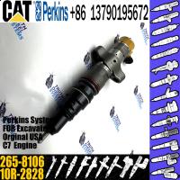 China Common Rail Injector 265-8106 10R-2828 Fuel Engine Diesel Pump Injector Sprayer 265-8106 For Cat C9 Engine for sale
