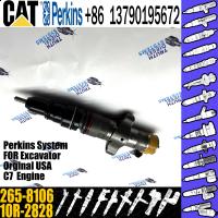 China Common Rail Injector 265-8106 10R-2828 Fuel Engine Diesel Pump Injector Sprayer 265-8106 For Cat C9 Engine for sale