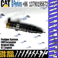 China Haoxiang Common Rail Inyectores Diesel Fuel Injector Nozzles 268-1835 328-2585 For Cat for sale