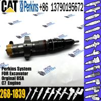 China 295-1412 Common Rail Fuel Injector Excavator C7 Injector 268-1840 268-1836 268-1839 for sale