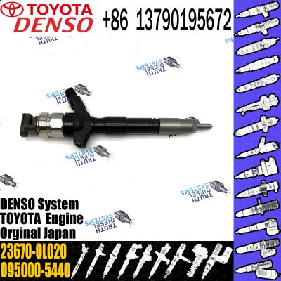 China New Diesel Fuel Injector 23670-0L020 095000-5440 For Toyota Hilux 1KD Engine for sale