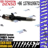 China New Diesel Fuel Injector 23670-0L020 095000-5440 For Toyota Hilux 1KD Engine for sale