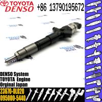 China New Diesel Fuel Injector 23670-0L020 095000-5440 For Toyota Hilux 1KD Engine for sale