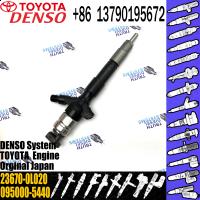 China New Diesel Fuel Injector 23670-0L020 095000-5440 For Toyota Hilux 1KD Engine for sale