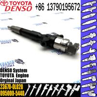 China New Diesel Fuel Injector 23670-0L020 095000-5440 For Toyota Hilux 1KD Engine for sale