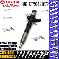 China 1KD Engine TOYOTA Fuel Injector 23670-0L050 095000-8220 Common Rail Injector for sale