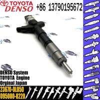 China 1KD Engine TOYOTA Fuel Injector 23670-0L050 095000-8220 Common Rail Injector for sale