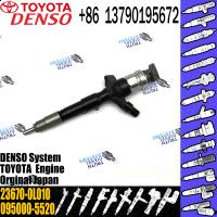 China Common Rail Diesel Fuel Injector 23670-0L010 095000-5520 For Toyota for sale