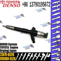 China Common Rail Diesel Fuel Injector 23670-0L010 095000-5520 For Toyota for sale