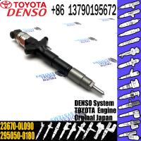 China 295050-0180 Common Rail Fuel Injector OEM For TOYOTA Hilux 2KD-FTV for sale