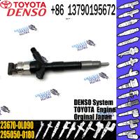China 295050-0180 Common Rail Fuel Injector OEM For TOYOTA Hilux 2KD-FTV for sale