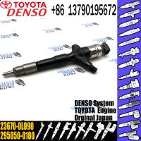 China 295050-0180 Common Rail Fuel Injector OEM For TOYOTA Hilux 2KD-FTV for sale