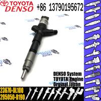 China 295050-0530 TOYOTA Fuel Injector 295050-0190 With 2KD Engine for sale